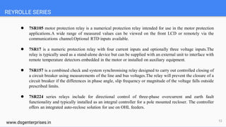 Siemens reyrolle Numerical relays | PPT