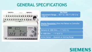 SIEMENS RWD CONTROLLER SERIES | PPTX