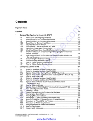 Siemens s7 300-400-configuring hardware and communication connections ...