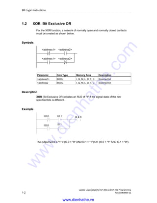 Siemens s7 300-400-ladder logic (lad) for s7-300 and s7-400 programming ...