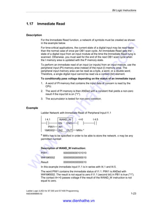 Siemens s7 300-400-ladder logic (lad) for s7-300 and s7-400 programming | PDF