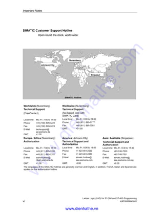 Siemens s7 300-400-ladder logic (lad) for s7-300 and s7-400 programming ...