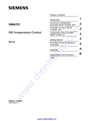 Siemens s7 300-400-pid temperature control | PDF