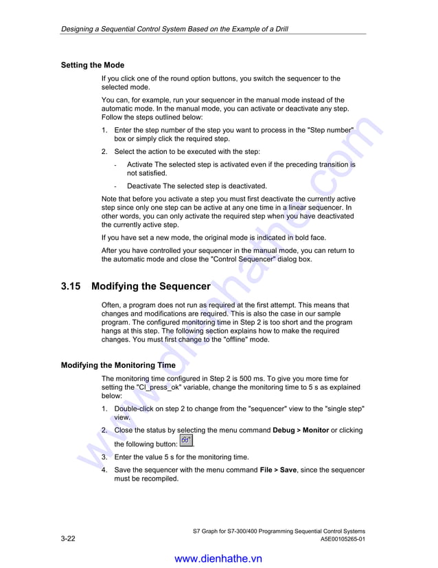 Siemens s7 300-400-s7 graph for s7-300 400 programming sequential control systems | PDF