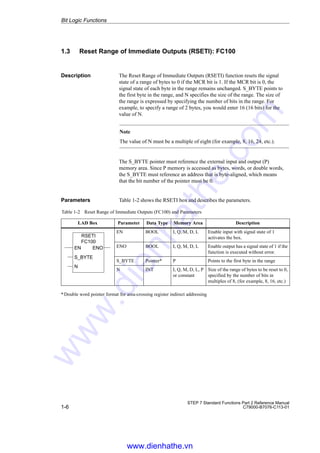Siemens s7 300-400-standard functions part 2 | PDF