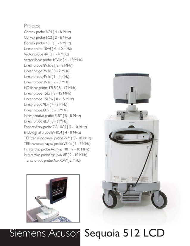 Siemens sequoia lcd | PDF