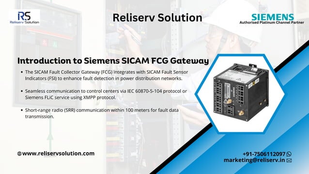 Siemens SICAM FCG Gateway for short circuit indicators.pdf