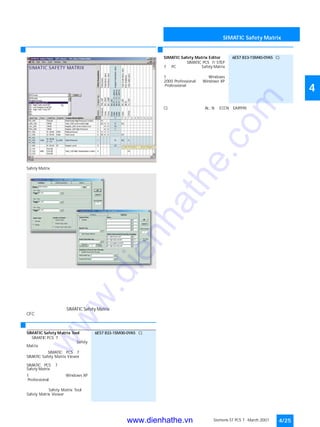 Siemens simatic simatic pcs 7 | PDF