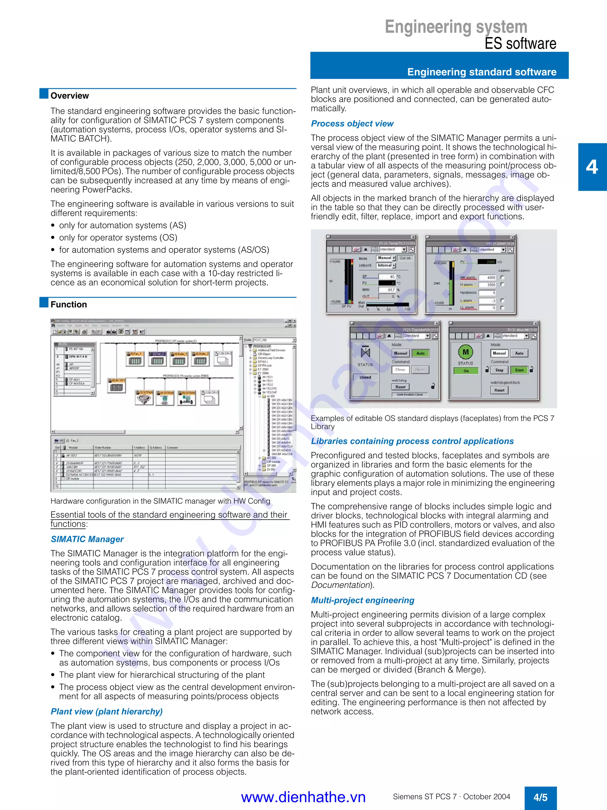 Siemens simatic simatic pcs 7 5 | PDF