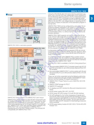 Siemens simatic simatic pcs 7 standardcatalog st pcs 7 v6.1 | PDF