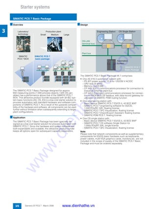 Siemens simatic simatic pcs 7 standardcatalog st pcs 7 v6.1 | PDF