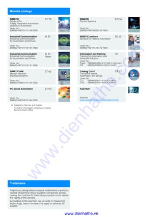 Siemens simatic st 70 news 2006, simatic s7 | PDF
