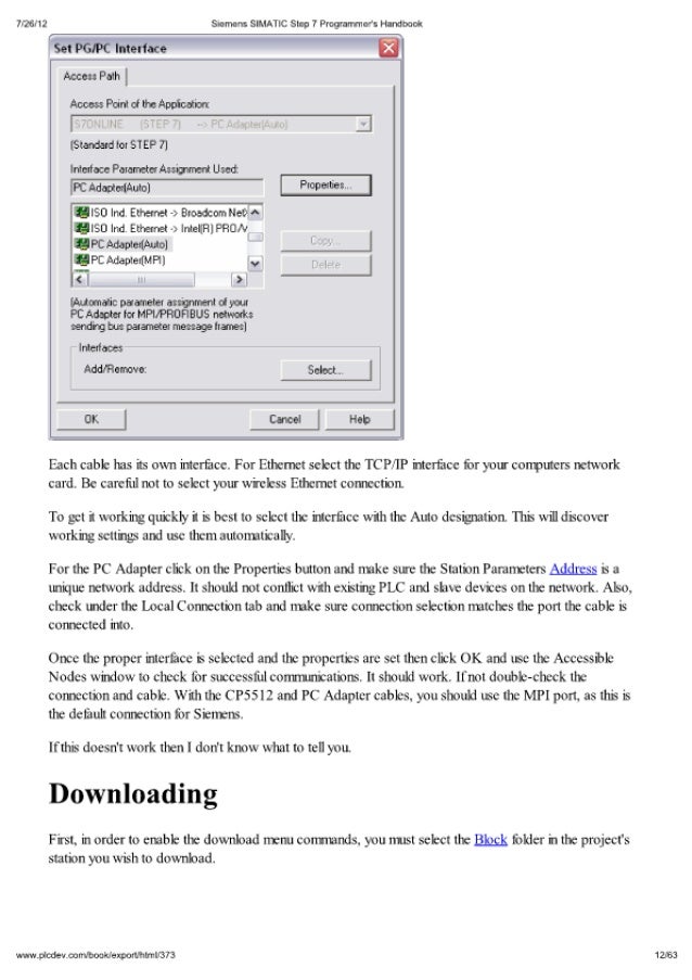 Siemens simatic step_7_programmers_handbook | PDF