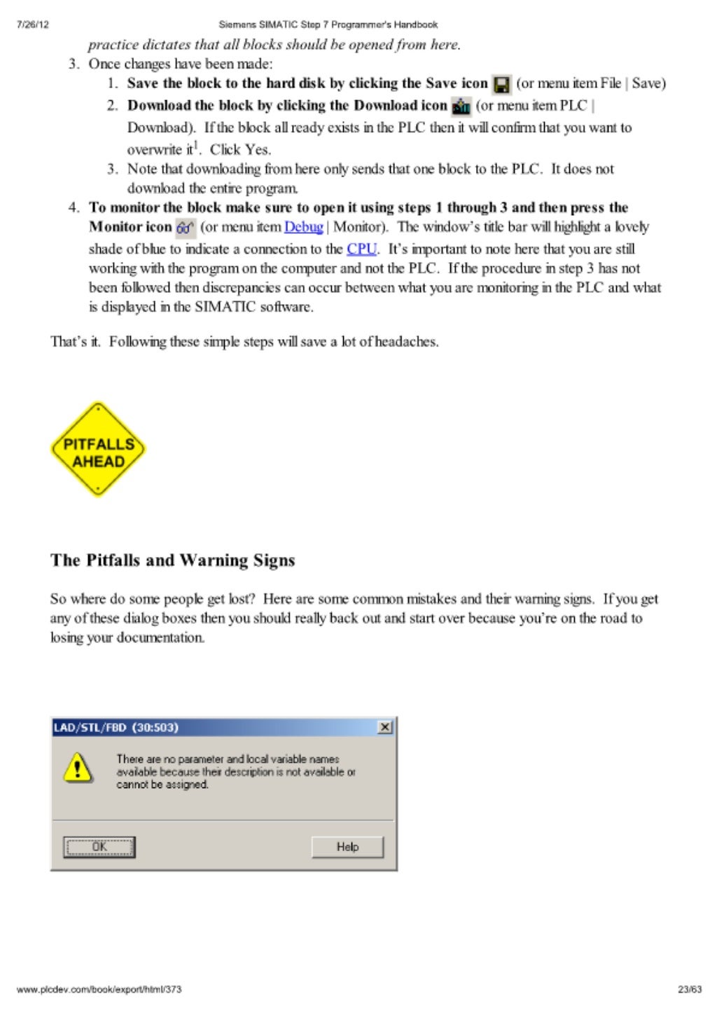 Siemens simatic step_7_programmers_handbook | PDF