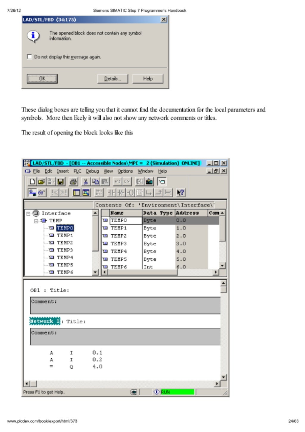 Siemens simatic step_7_programmers_handbook | PDF