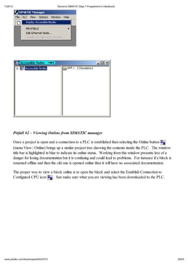 Siemens simatic step_7_programmers_handbook | PDF