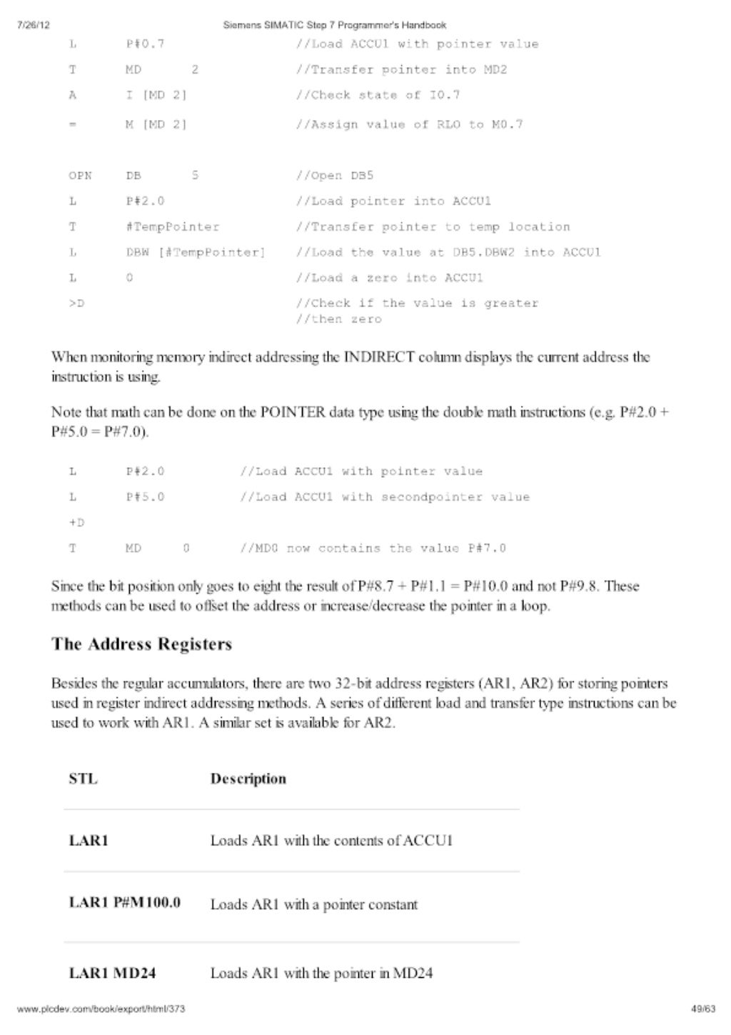 Siemens simatic step_7_programmers_handbook | PDF