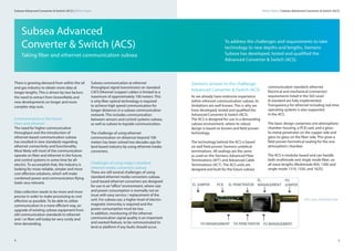 Siemens subsea advanced converter and switch white paper. may2016 | PDF
