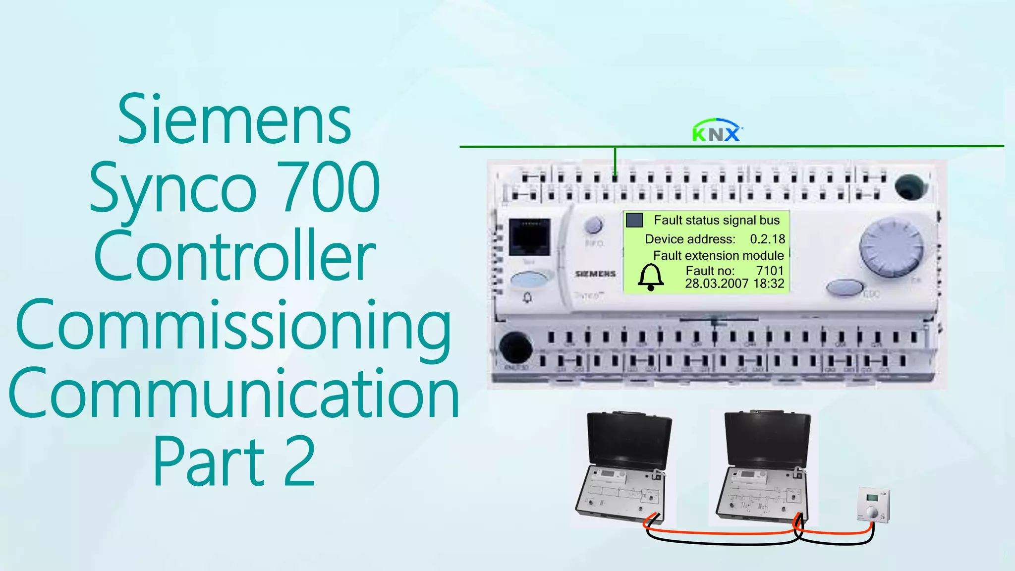 Siemens synco 700 controller commissioning communication part 2 | PPT