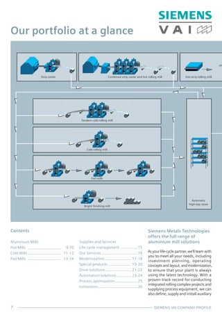 SIEMENS VAI Company profile Aluminium Industry | PDF | Home Appliances ...