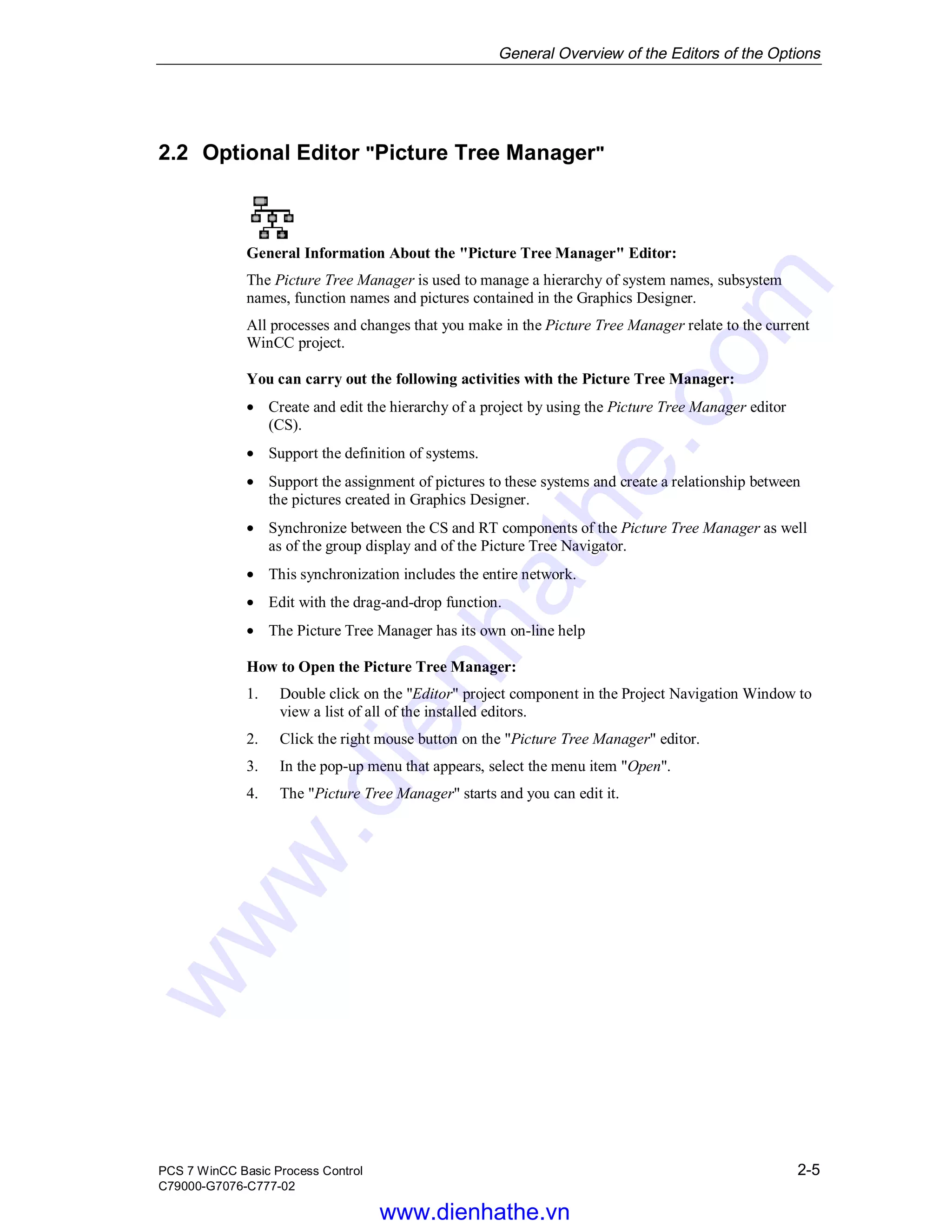 Siemens win cc manual pcs 7 wincc basic process control | PDF