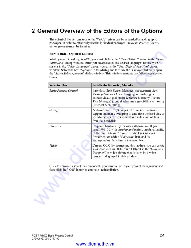 Siemens win cc manual pcs 7 wincc basic process control | PDF ...