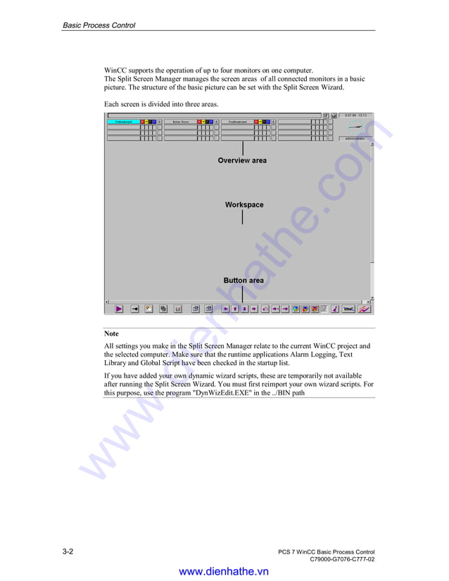 Siemens win cc manual pcs 7 wincc basic process control | PDF ...