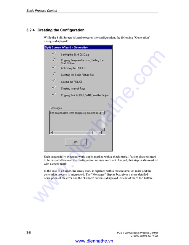 Siemens win cc manual pcs 7 wincc basic process control | PDF ...