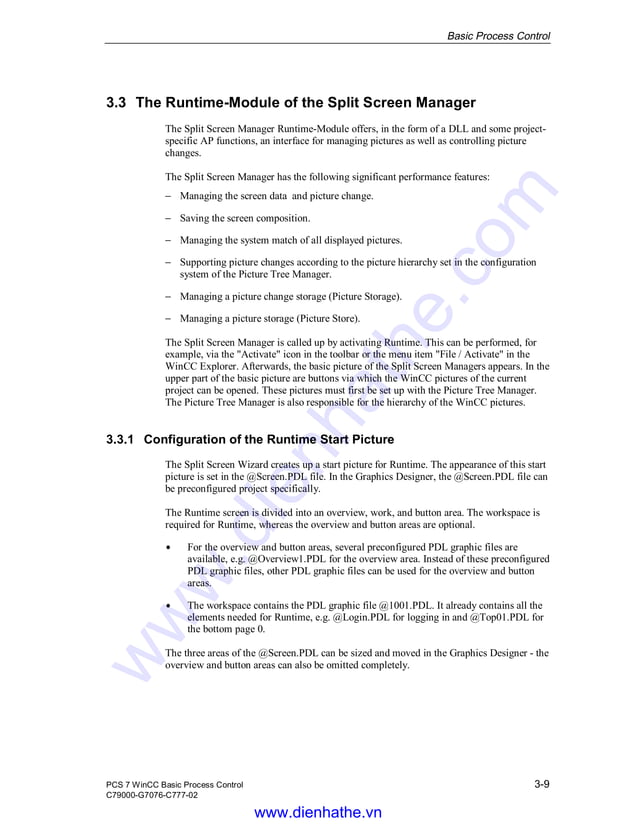 Siemens win cc manual pcs 7 wincc basic process control | PDF ...