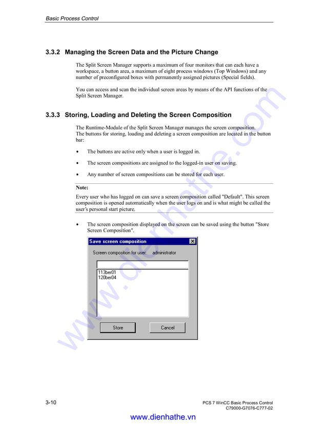 Siemens win cc manual pcs 7 wincc basic process control | PDF ...