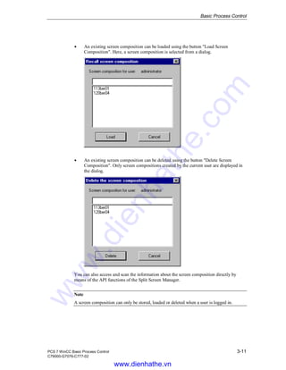 Siemens win cc manual pcs 7 wincc basic process control | PDF