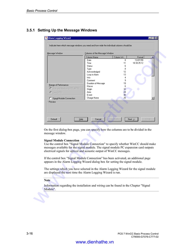 Siemens win cc manual pcs 7 wincc basic process control | PDF ...