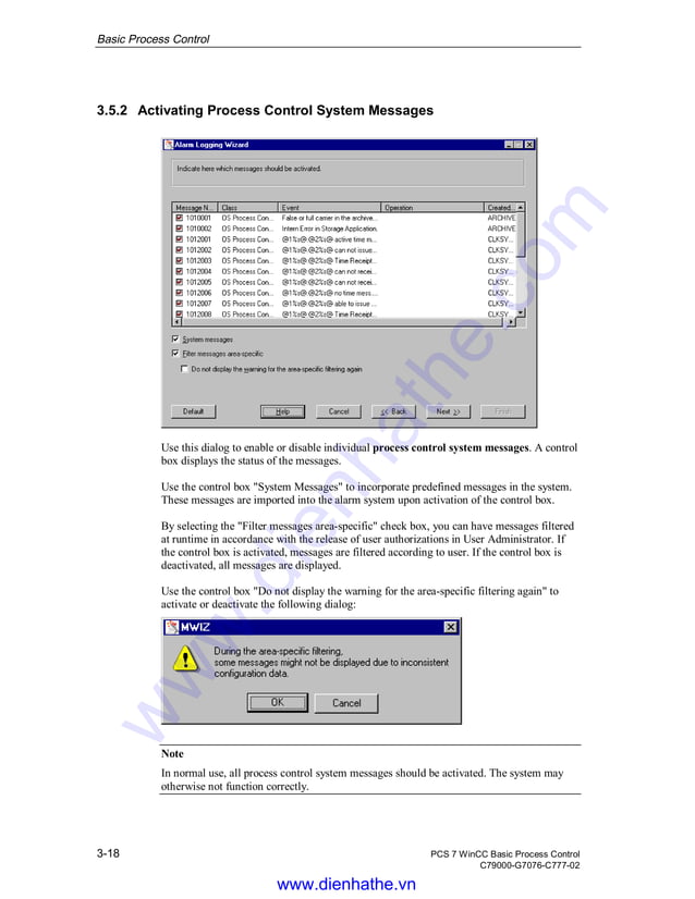 Siemens win cc manual pcs 7 wincc basic process control | PDF ...