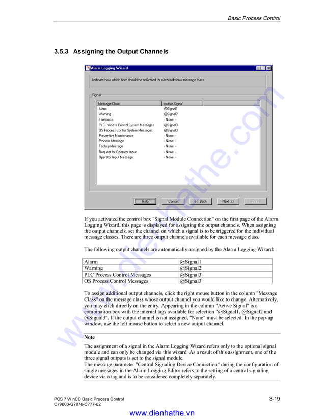 Siemens win cc manual pcs 7 wincc basic process control | PDF ...