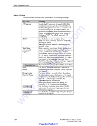 Siemens win cc manual pcs 7 wincc basic process control | PDF