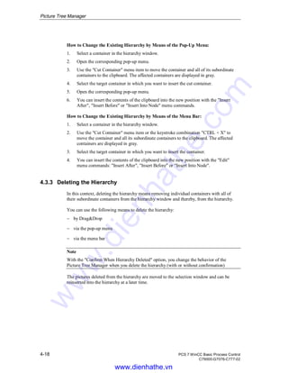 Siemens win cc manual pcs 7 wincc basic process control | PDF