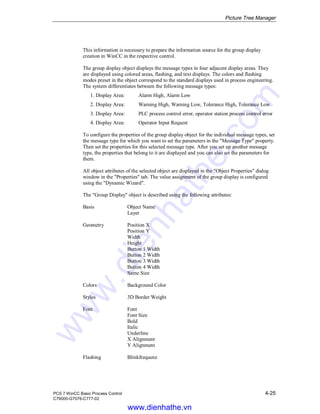 Siemens win cc manual pcs 7 wincc basic process control | PDF