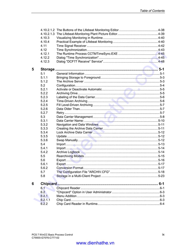Siemens win cc manual pcs 7 wincc basic process control | PDF ...