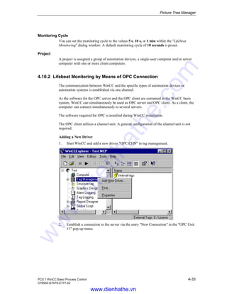 Siemens win cc manual pcs 7 wincc basic process control | PDF