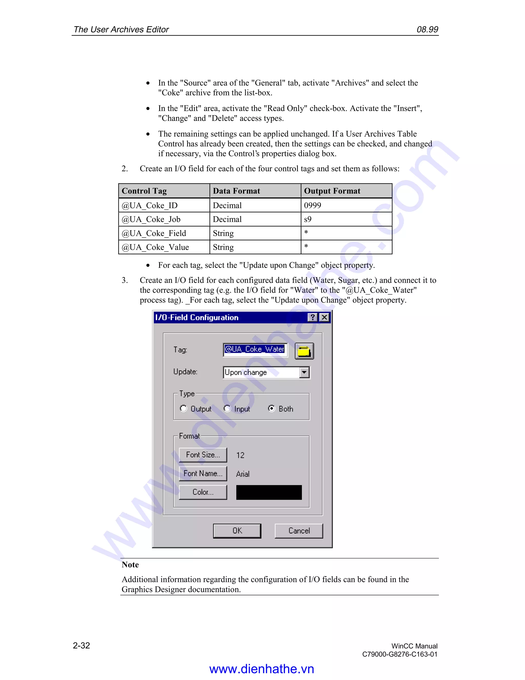 Siemens win cc manual simatic hmi options | PDF