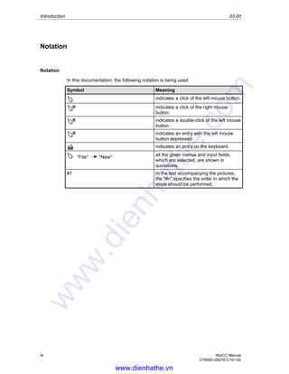 Siemens win cc manual win cc getting started | PDF