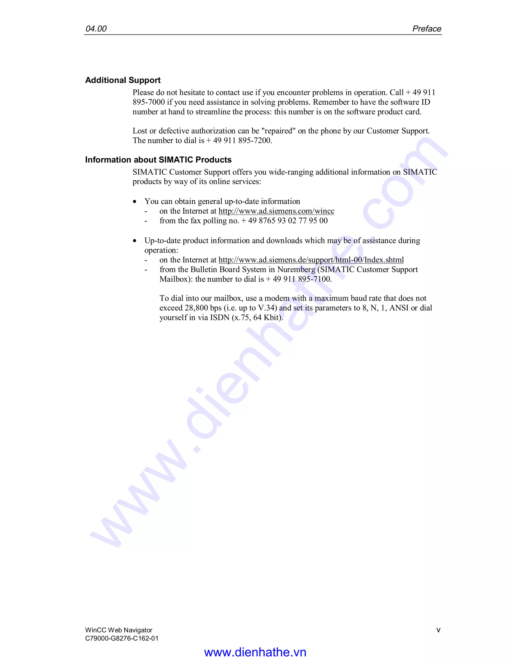 Siemens win cc manual win cc web navigator v1.0 | PDF
