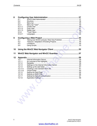 Siemens win cc manual win cc web navigator v1.0 | PDF