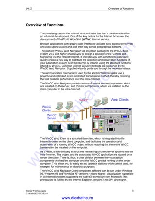 Siemens win cc manual win cc web navigator v1.0 | PDF