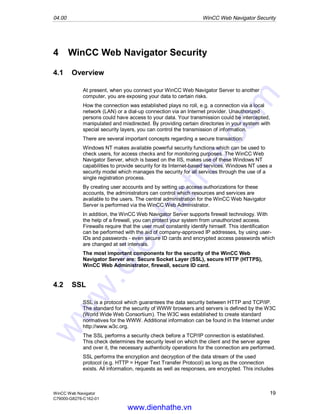 Siemens win cc manual win cc web navigator v1.0 | PDF