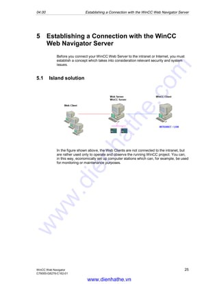 Siemens win cc manual win cc web navigator v1.0 | PDF