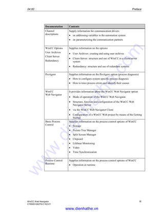 Siemens win cc manual win cc web navigator v1.0 | PDF