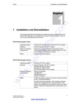 Siemens win cc manual win cc web navigator v1.0 | PDF