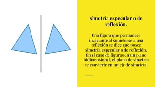 clasificación de simétrias, artes visuales | PPTX