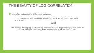 Beginner's Guide to SIEM | PPTX
